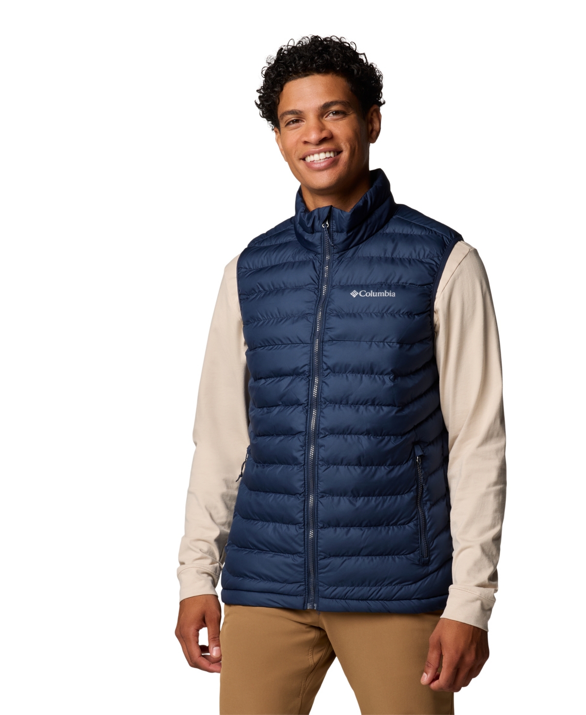 Click here for Columbia Mens Powder Lite Ii Puffer Vest - Collegi... prices