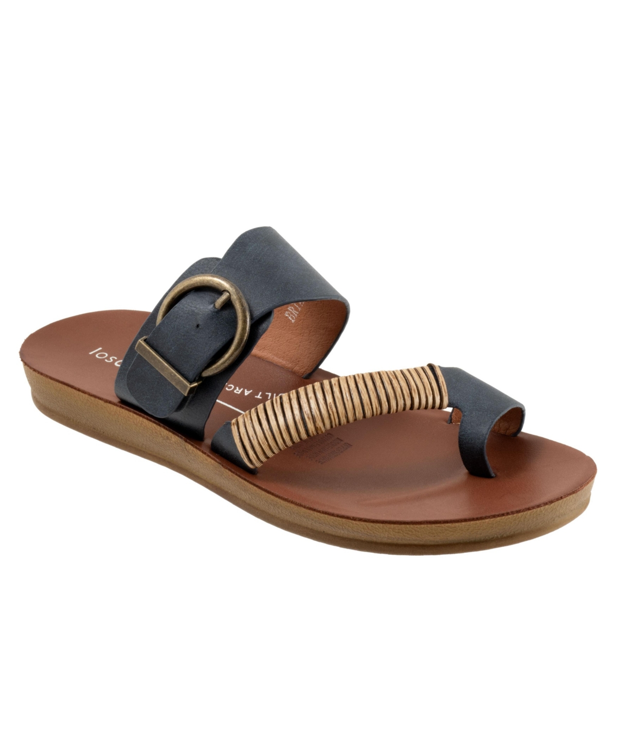 Click here for Los Cabos Womens Bria Sandal - Navy prices