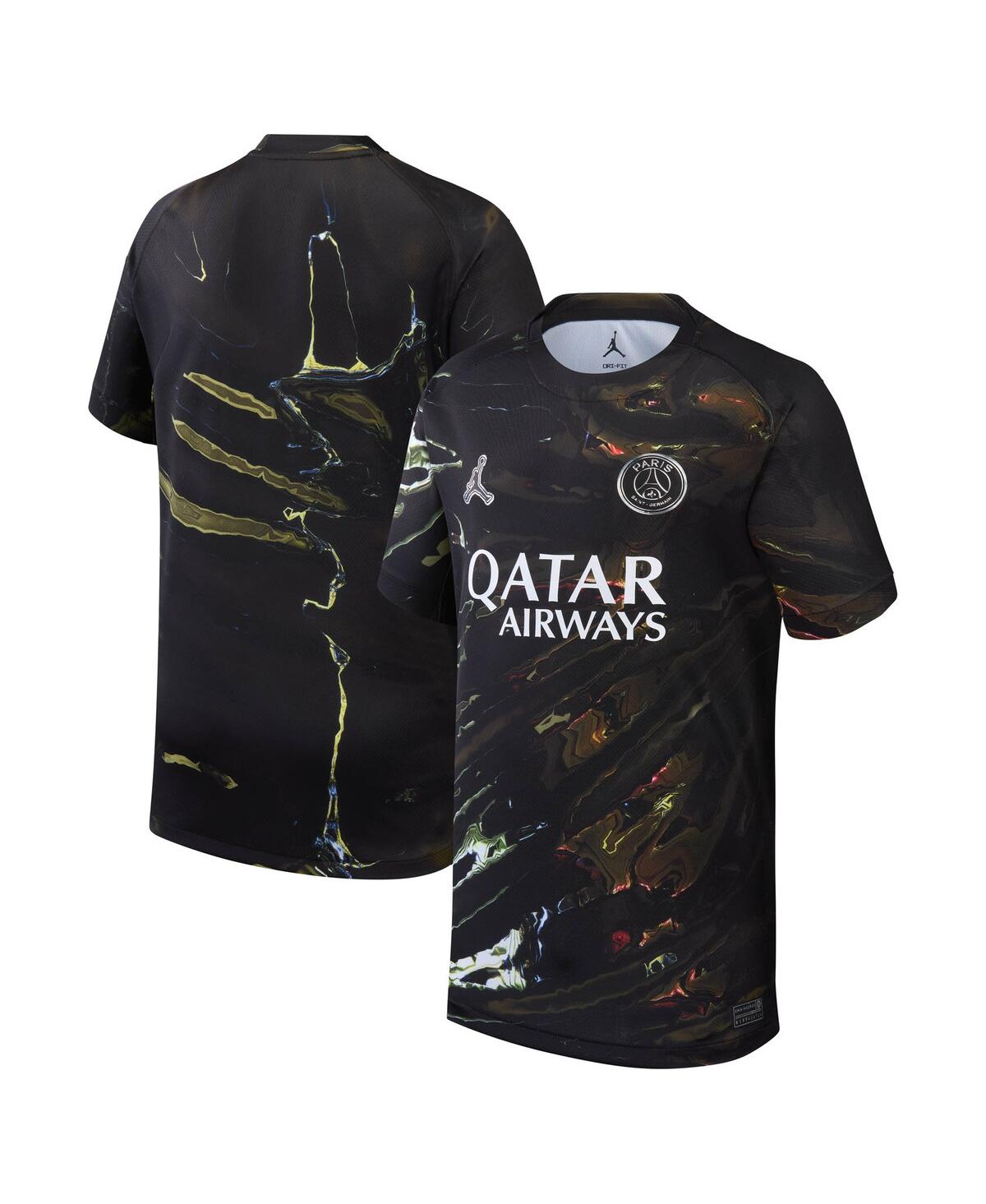 Click here for Jordan Big Boys and Girls Black Paris Saint-Germai... prices