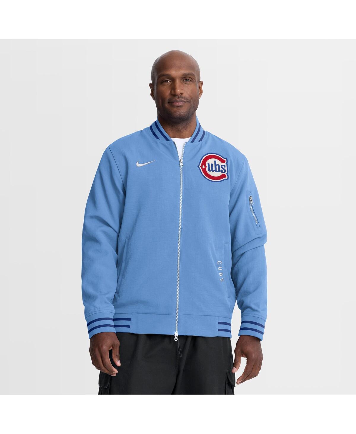 Click here for Nike Mens Light Blue Chicago Cubs Authentic Collec... prices