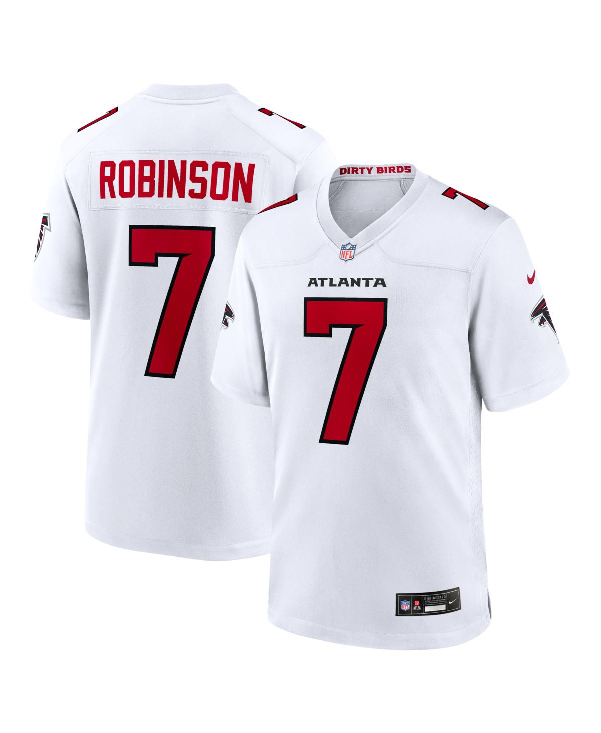 Click here for Nike Mens Bijan Robinson White Atlanta Falcons Gam... prices