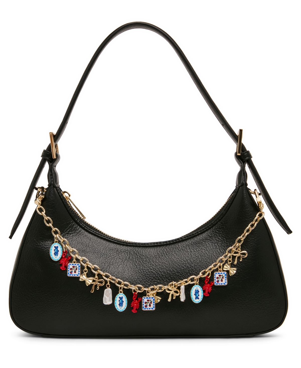 Click here for Madden Girl Nicole Medium Shoulder Handbag - Black prices
