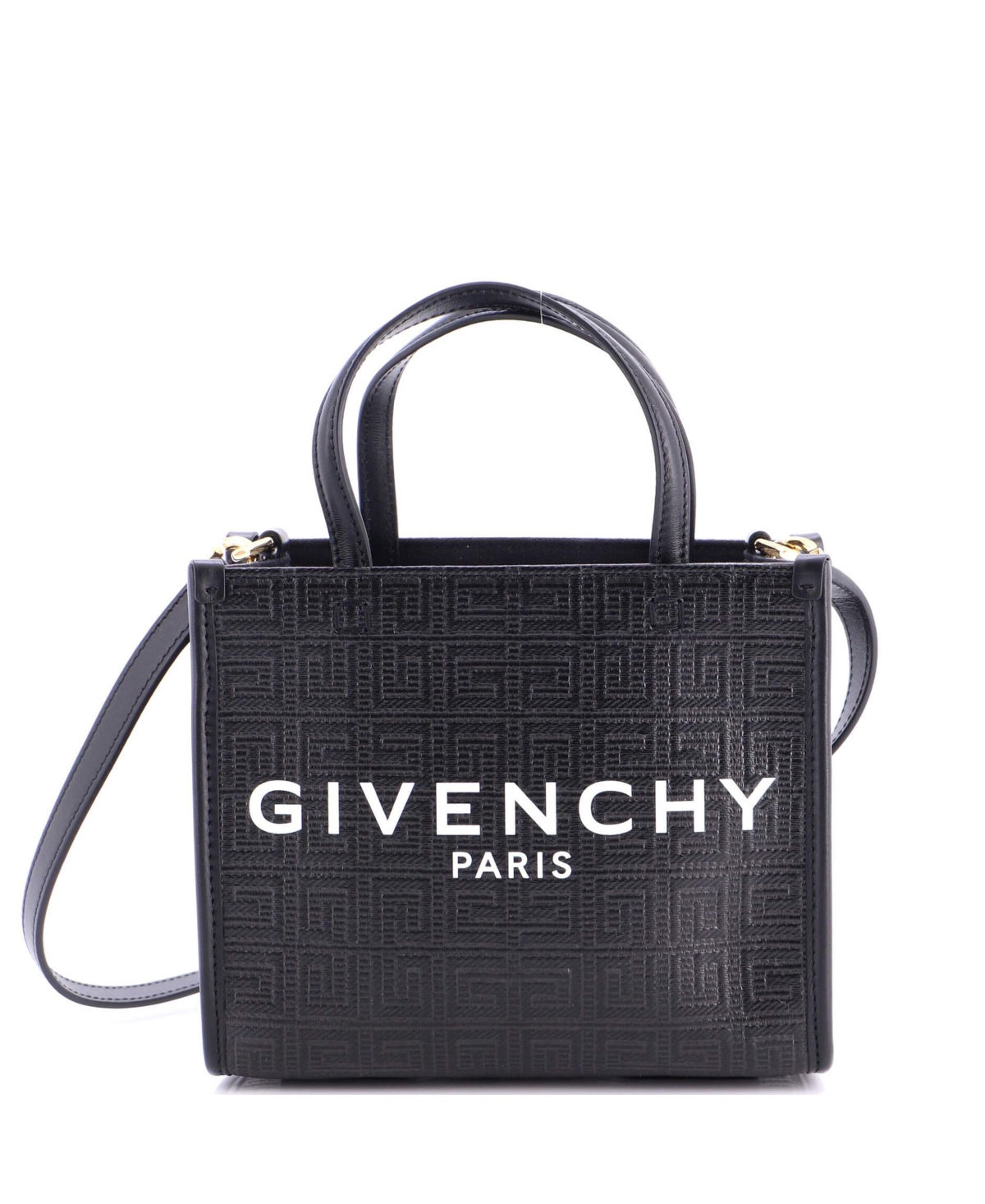 Click here for Pre-Owned Givenchy Mini G-Tote 4G Embossed Coated... prices