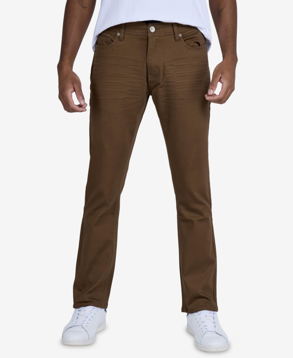 Click here for Xray Mens Slim Fit Stretch Commuter Pants - Tabacc... prices