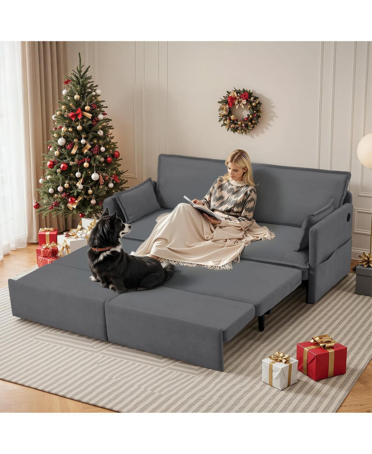 Click here for Aecojoy 3 in 1 Sofa Bed  Pull Out Couch Sleeper So... prices