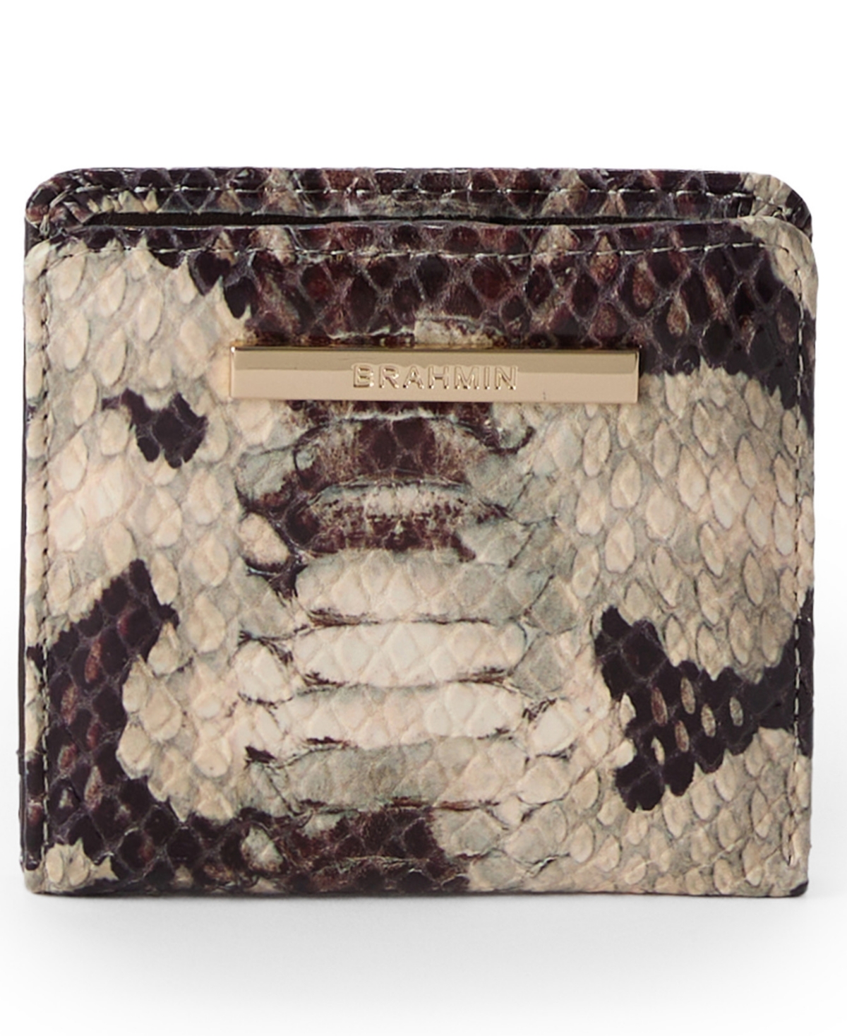 Click here for Brahmin Jane Mythos Feline Bi-Fold Mini Wallet - F... prices