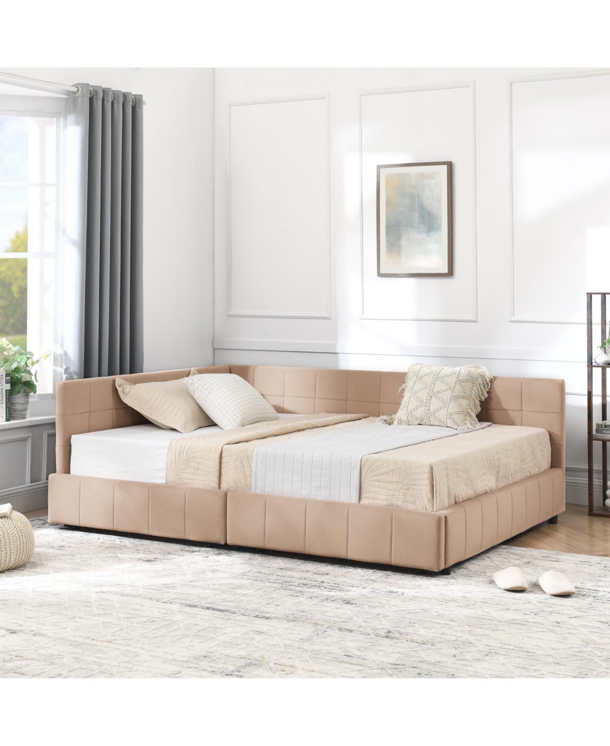 Click here for Rainsken Storage Upholstered Tufted Bed Frame  wit... prices