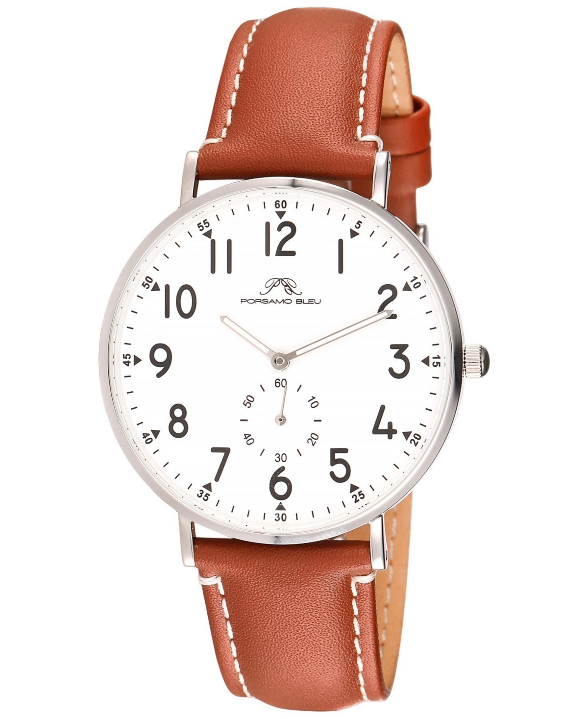 Click here for Porsamo Bleu Mens Rowan Genuine Leather Band Watch... prices
