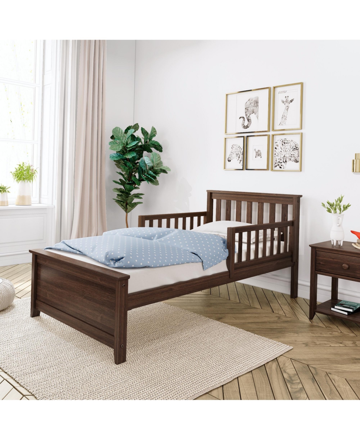 Click here for Max and Lily with Single Guard Rail - Walnut prices