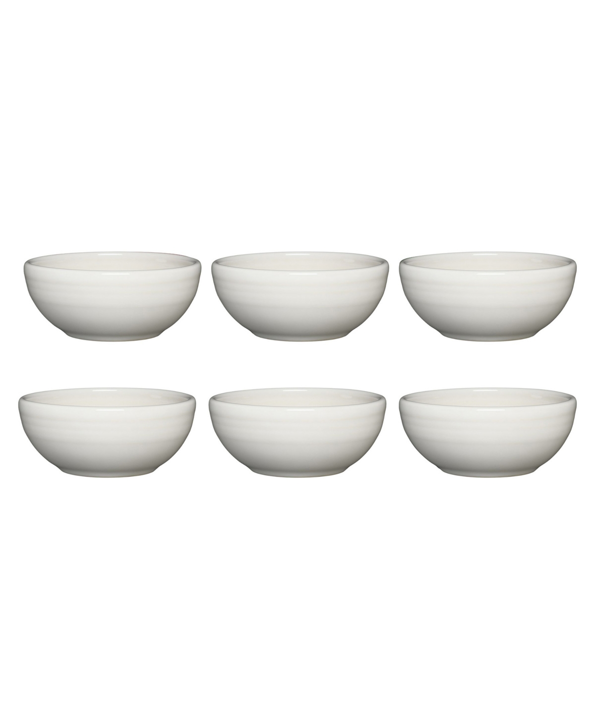 Click here for Fiesta Mini Bowls  Set of 6 - White prices