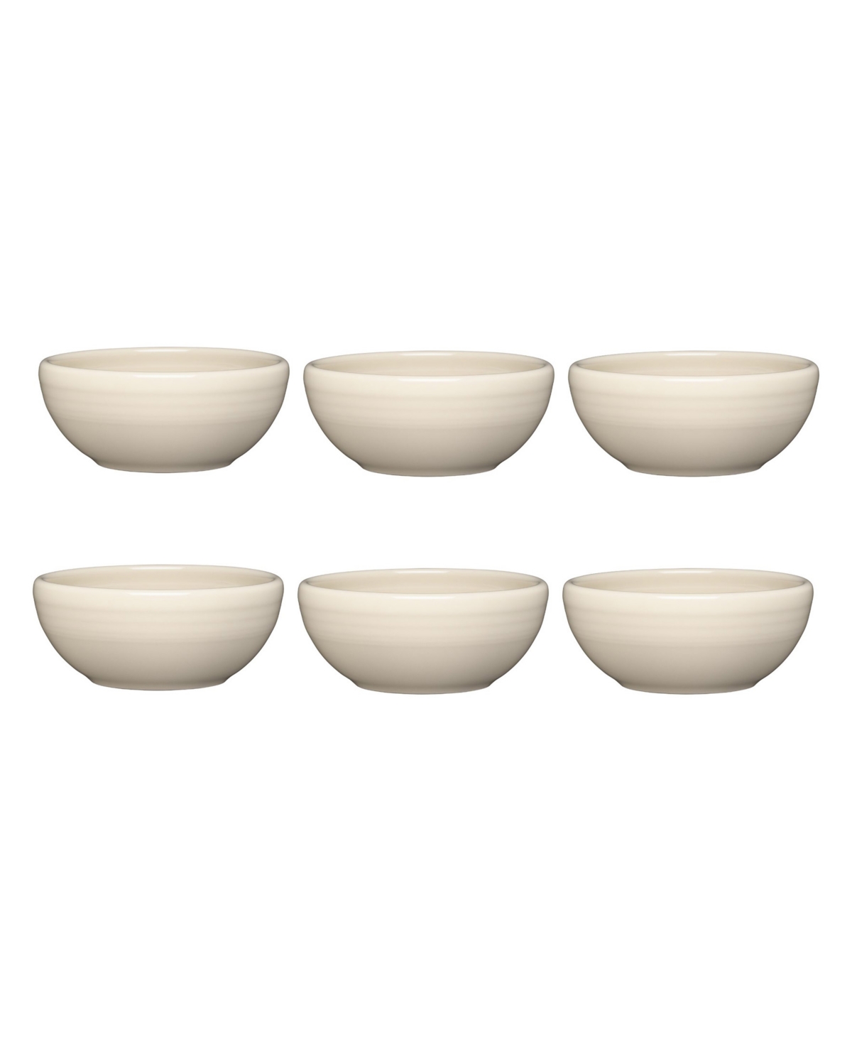 Click here for Fiesta Mini Bowls  Set of 6 - Linen prices