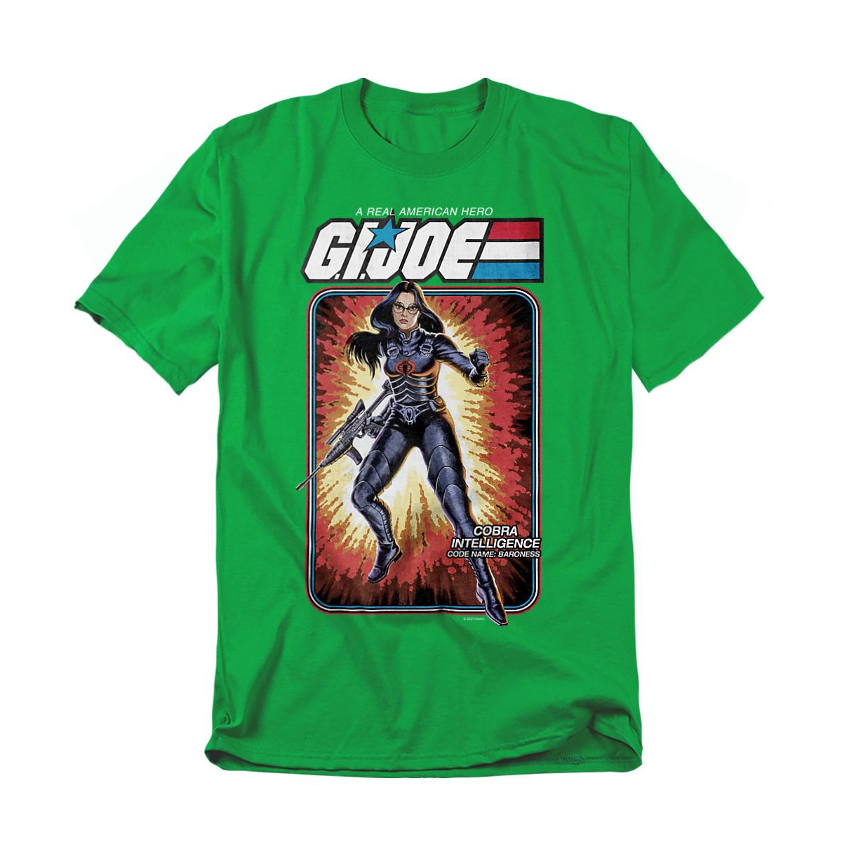 Click here for Hasbro+ Mens + G.i. Joe Baroness Card T Shirt - Ke... prices