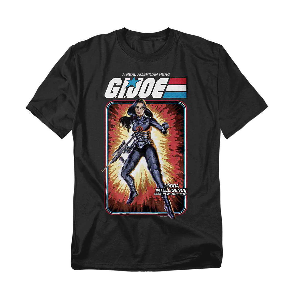 Click here for Hasbro+ Mens + G.i. Joe Baroness Card T Shirt - Bl... prices