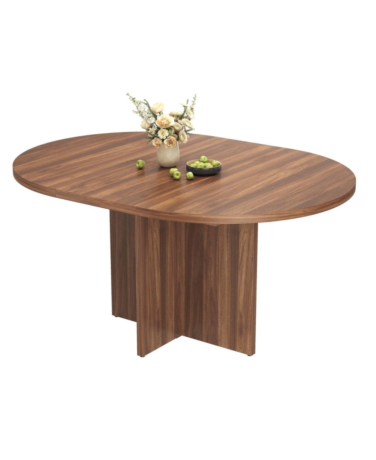 Click here for gaomon Extendable 4-8 Person Round to Oval Dining... prices