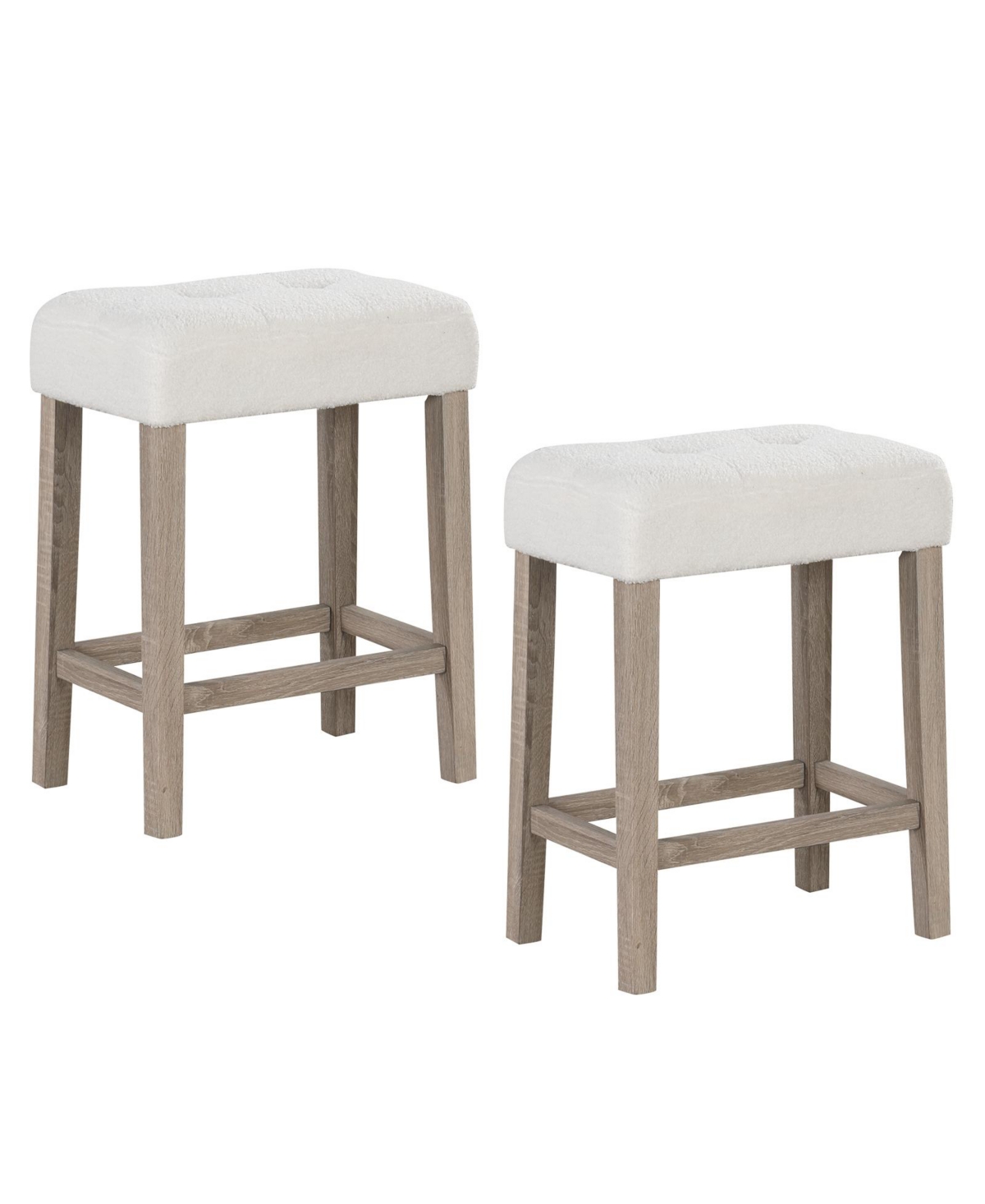 Click here for Slickblue Stylish 2 Piece Bar Stool Set Counter He... prices