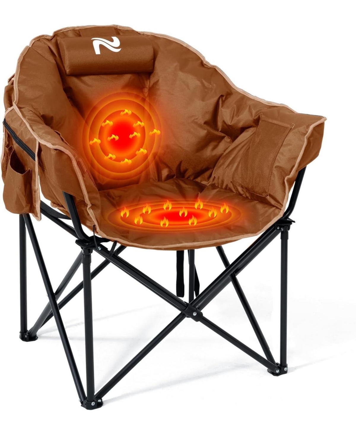 Click here for Aboron Oversized Heated Camping Chair - Portable F... prices