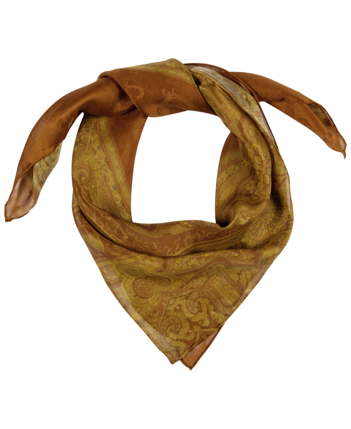 Click here for Lauren Ralph Lauren Paisley Square Scarf - Red Ter... prices