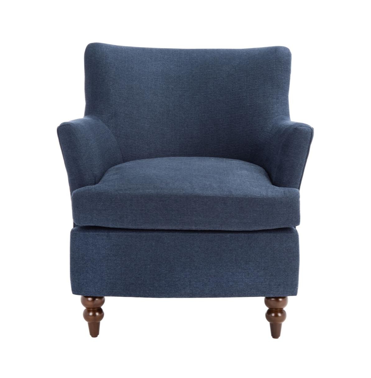 Click here for Safavieh Levin Accent Chair - Navy prices