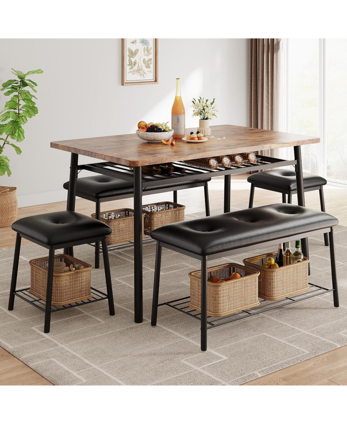 Click here for gaomon 5-Piece Dining Table Set  Dinner Table Set... prices