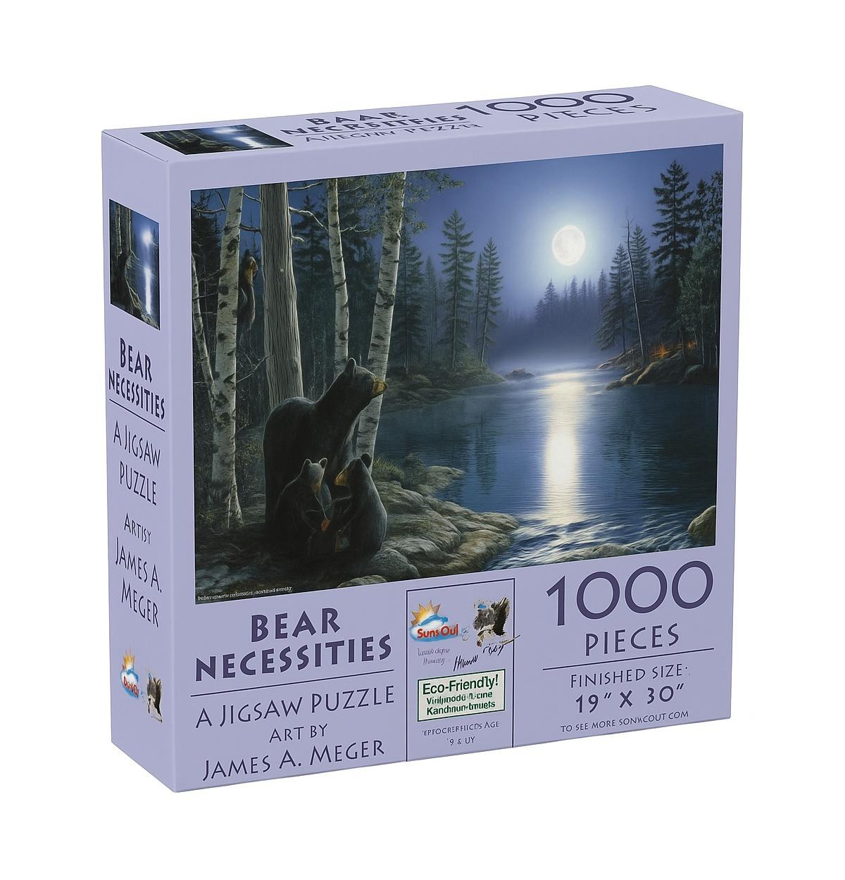 Click here for SunsOut Bear Necessities 1000 piece Jigsaw Puzzle... prices