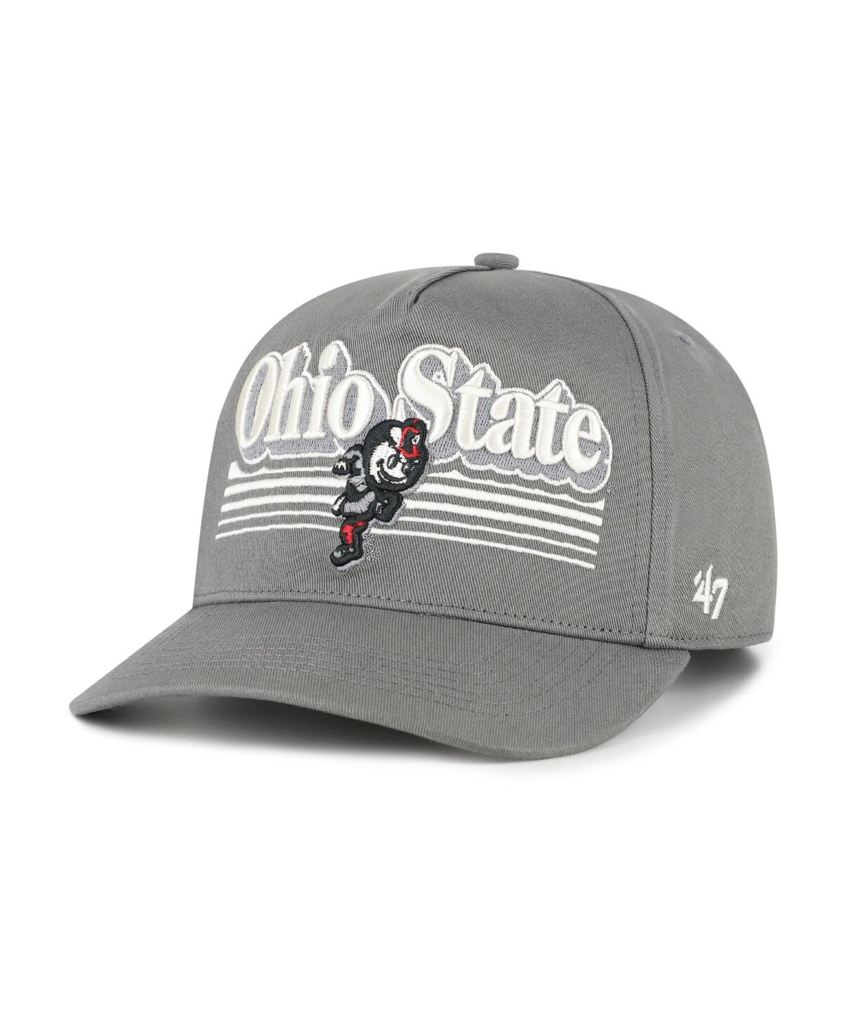 Click here for 47 Brand Mens Gray Ohio State Buckeyes Script Fade... prices