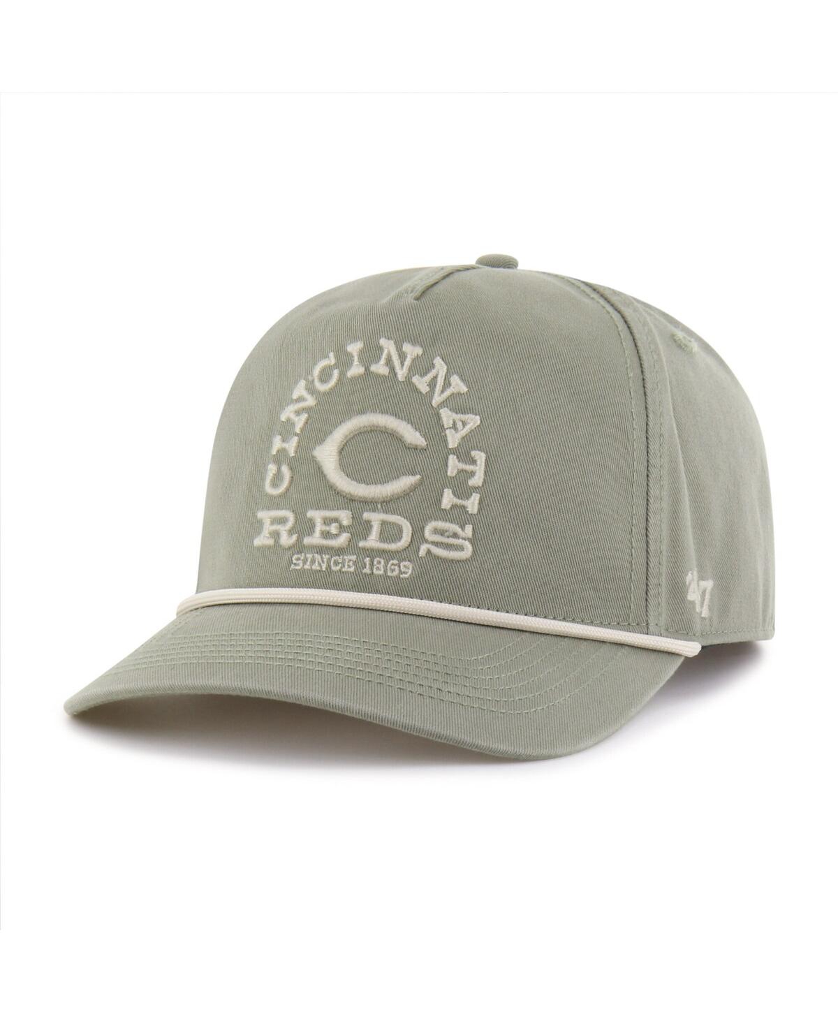 Click here for 47 Brand Mens Olive Cincinnati Reds Canyon Rancher... prices
