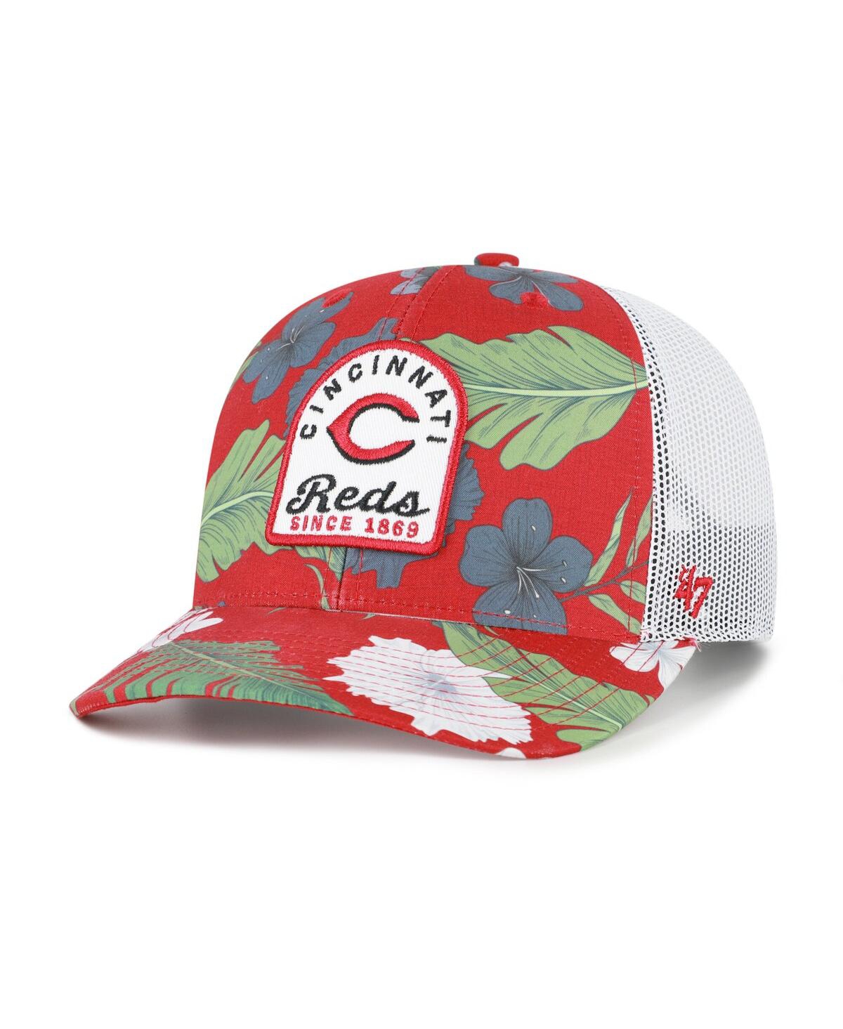 Click here for 47 Brand Mens Red Cincinnati Reds Beachside Adjust... prices