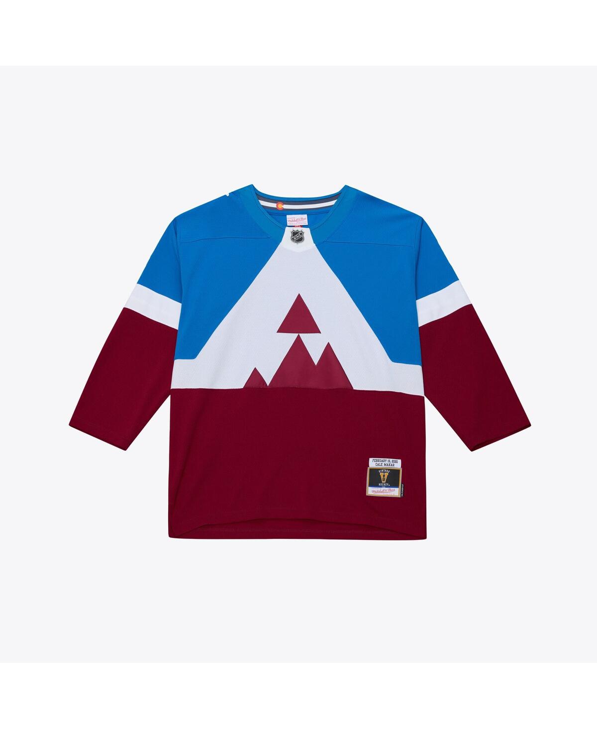 Click here for Mitchell & Ness Mens Cale Makar Blue Colorado Aval... prices