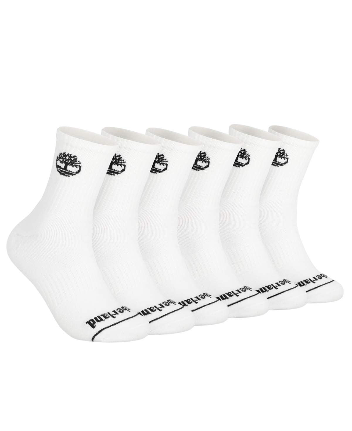 Click here for Timberland Mens 6-Pack Millboro High Quarter Sock... prices