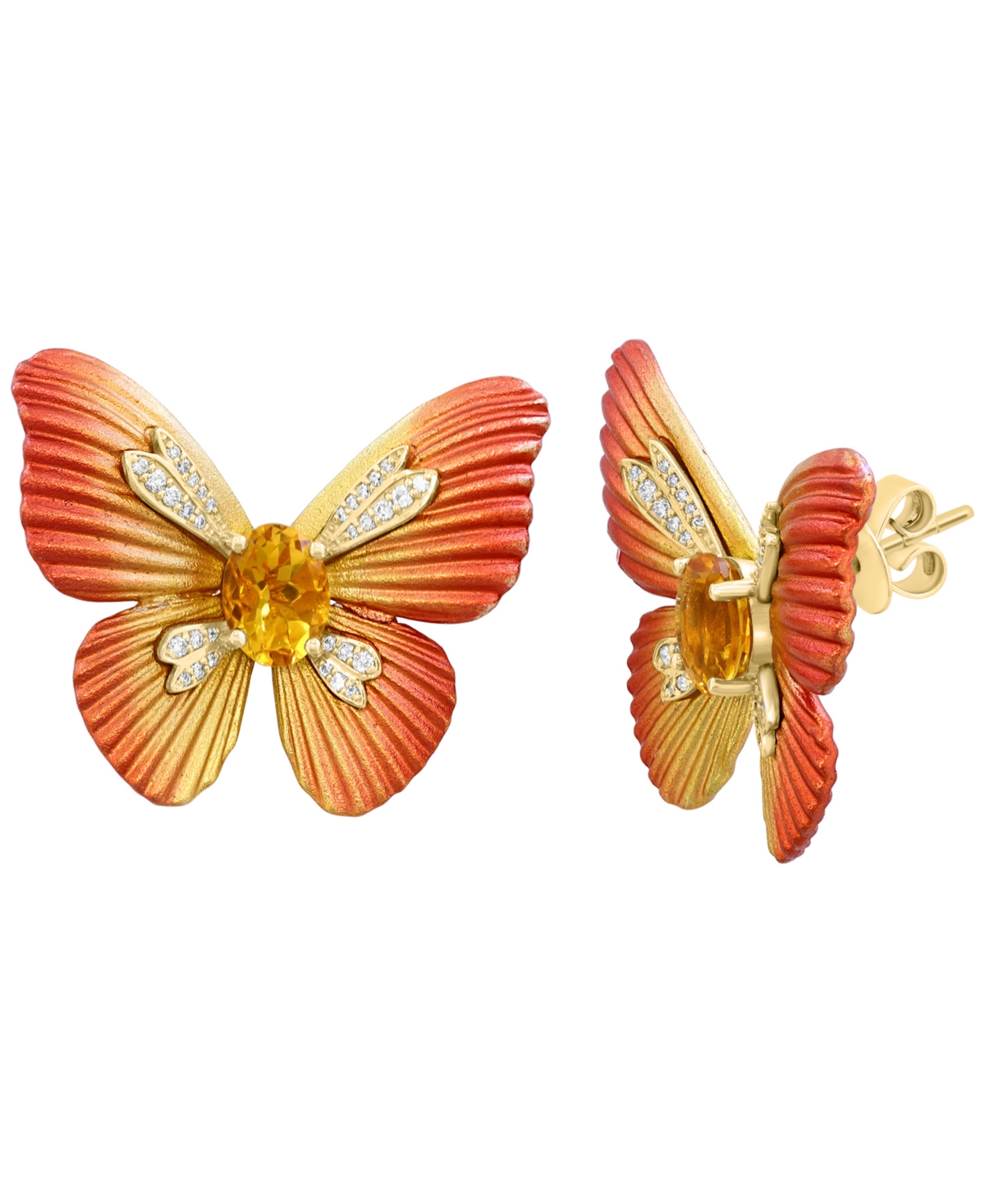 Click here for Effy Collection Citrine (2-1/10 ct. t.w.) & Diamon... prices