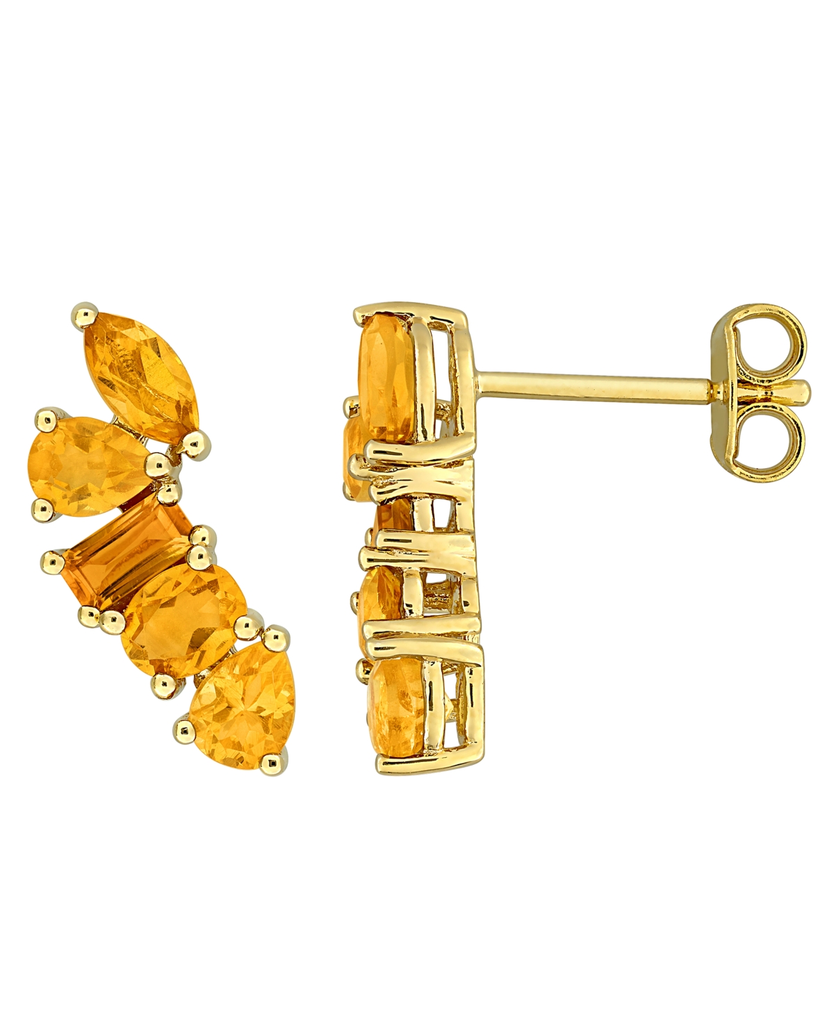 Click here for Macys Citrine (1-3/8 ct. t.w.) Earrings in 18k Gol... prices