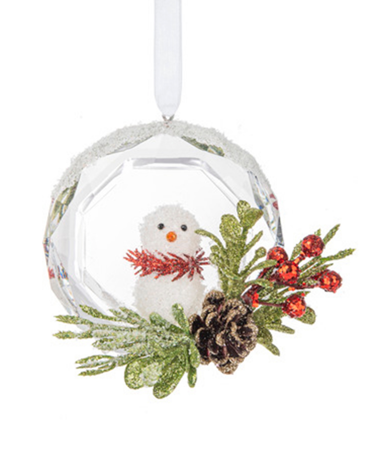 Click here for Ganz Kissing Krystals Krystal Snow Globe Snowman O... prices