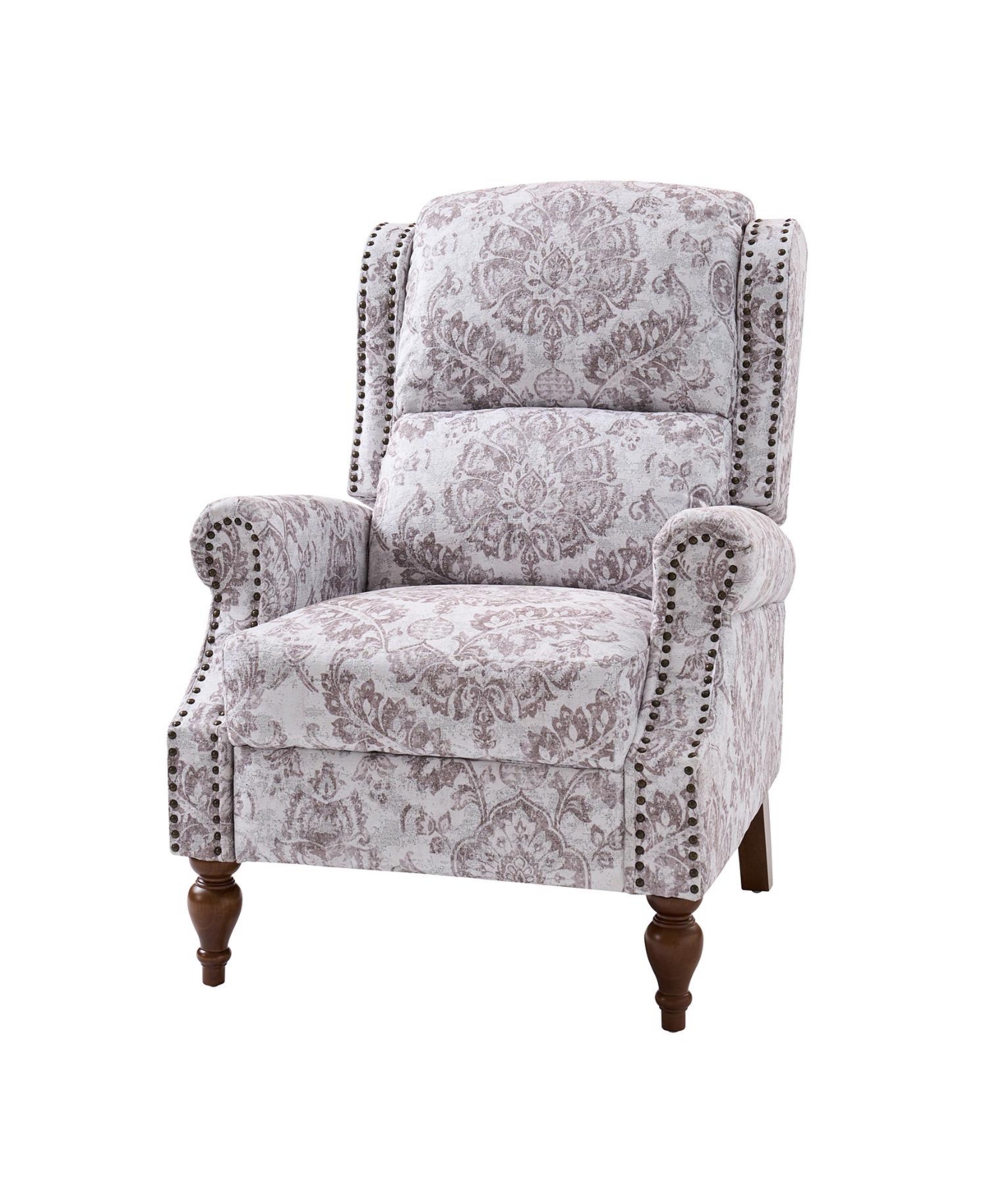 Click here for Hulala Home Ariany Floral Manual Recliner with Nai... prices