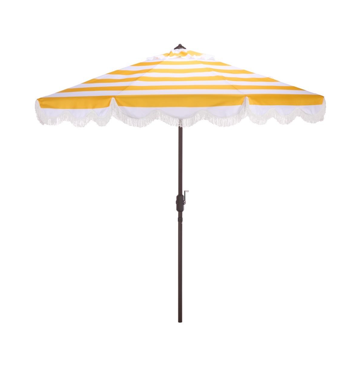 Click here for Augusta Home Lucerna 9 Ft Crank Umbrella - Yellow prices