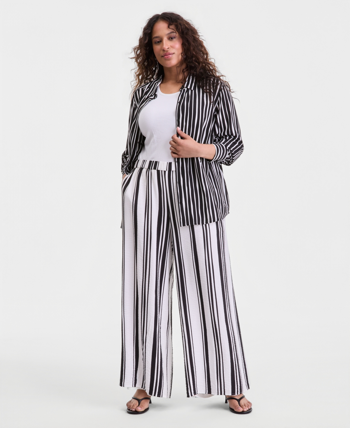 Click here for I.n.c. International Concepts Plus Size Striped Hi... prices