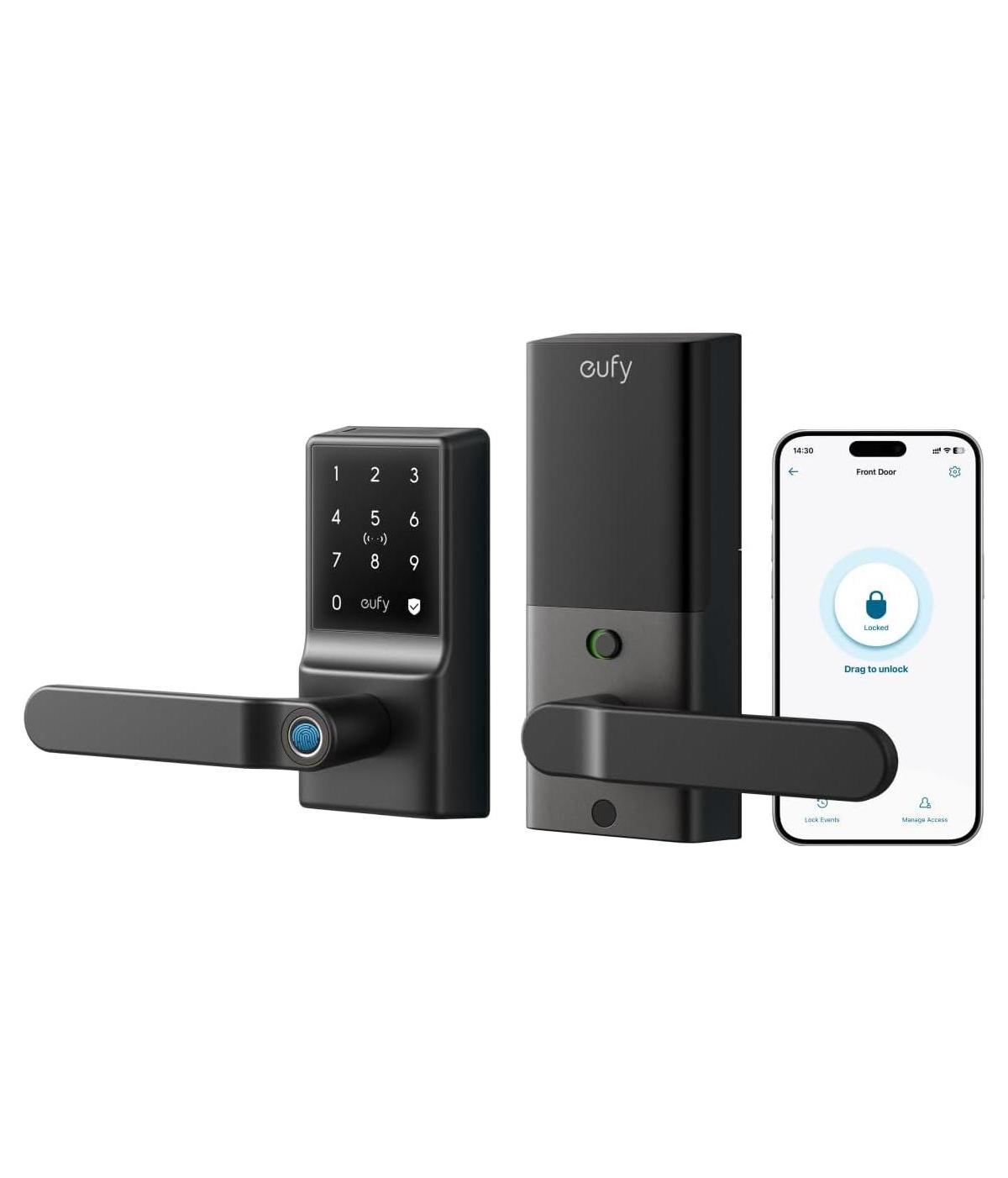 Click here for Smart Lock C33  Wi Fi Keypad Lever  Fingerprint an... prices
