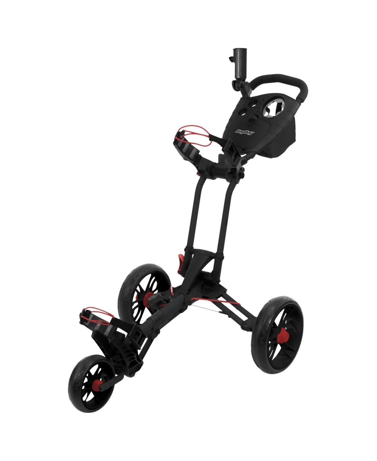 Click here for Bag Boy Spartan Xl Golf Push Cart - Black/red prices