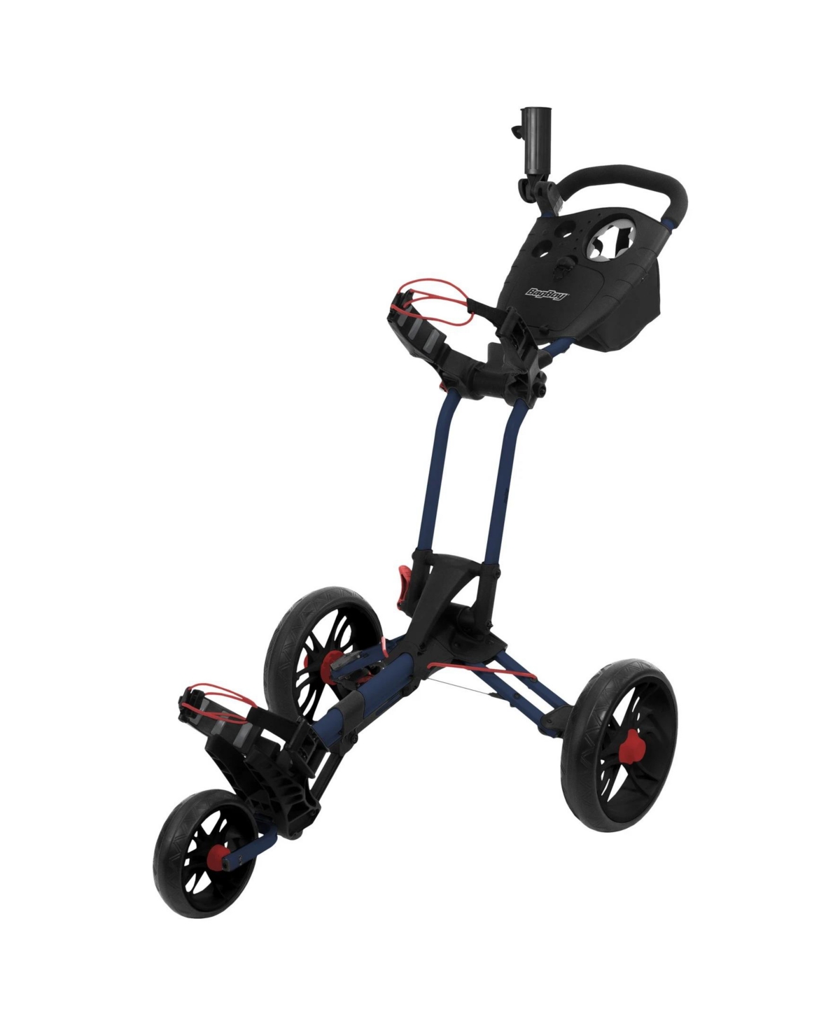 Click here for Bag Boy Spartan Xl Golf Push Cart - Navy/red prices