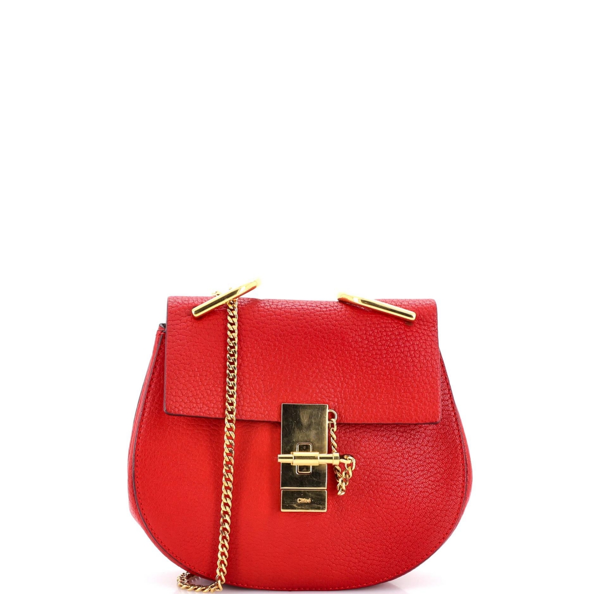 Click here for Pre-Owned Chloe Mini Drew Crossbody Bag Leather -... prices