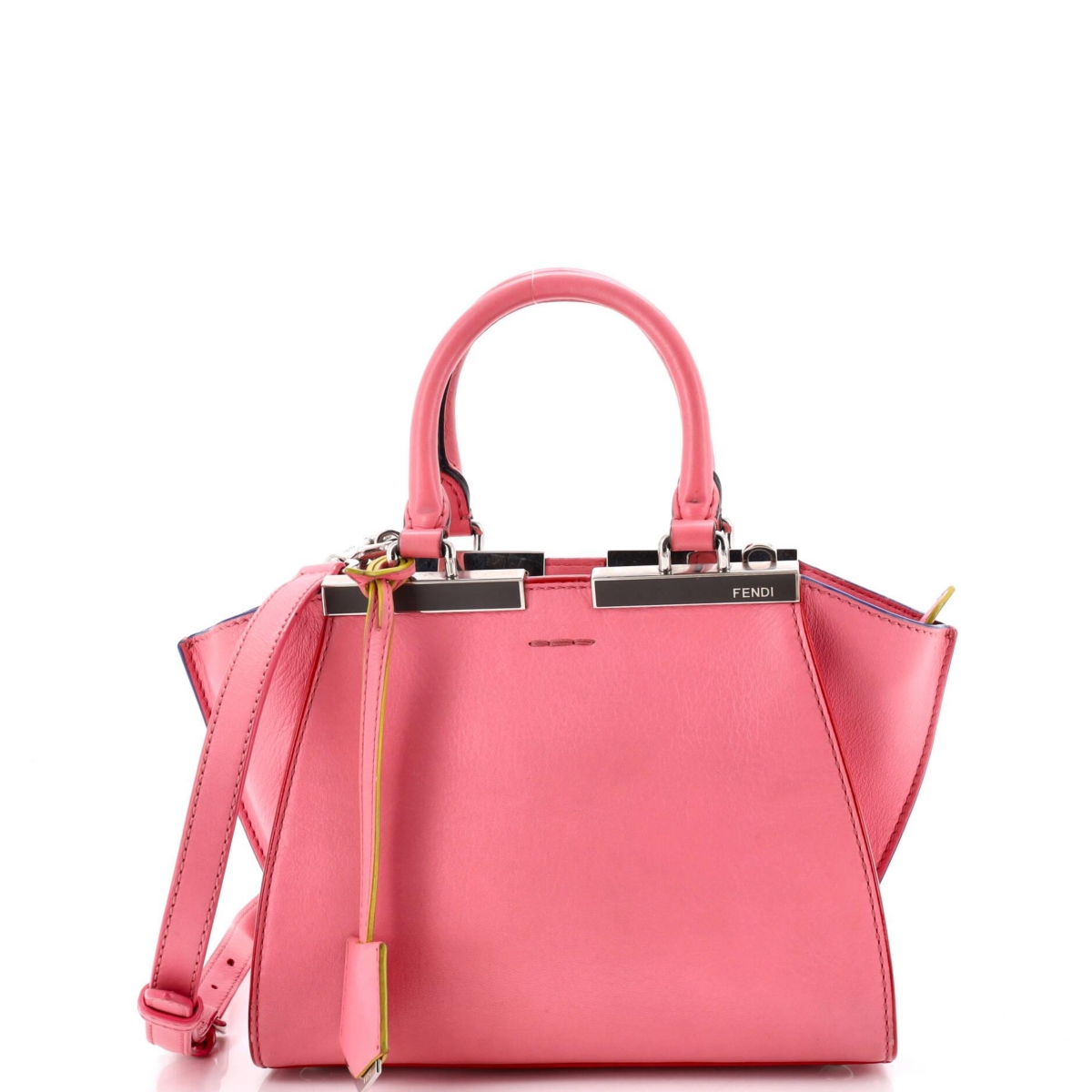 Click here for Pre-Owned Fendi Mini 3Jours Bag Leather - Pink prices