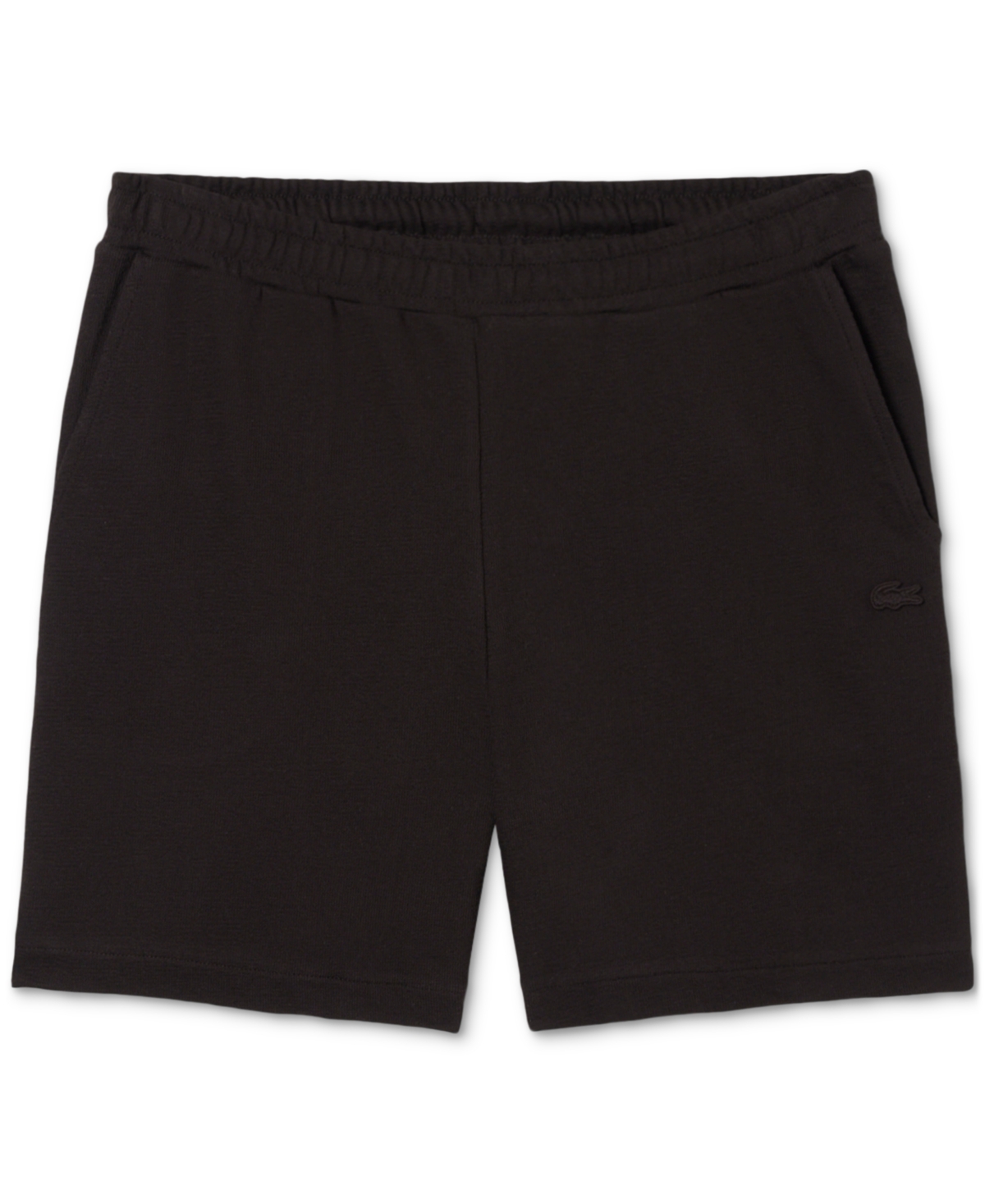 Click here for Lacoste Mens Textured Jersey Cotton Shorts - Buffa... prices