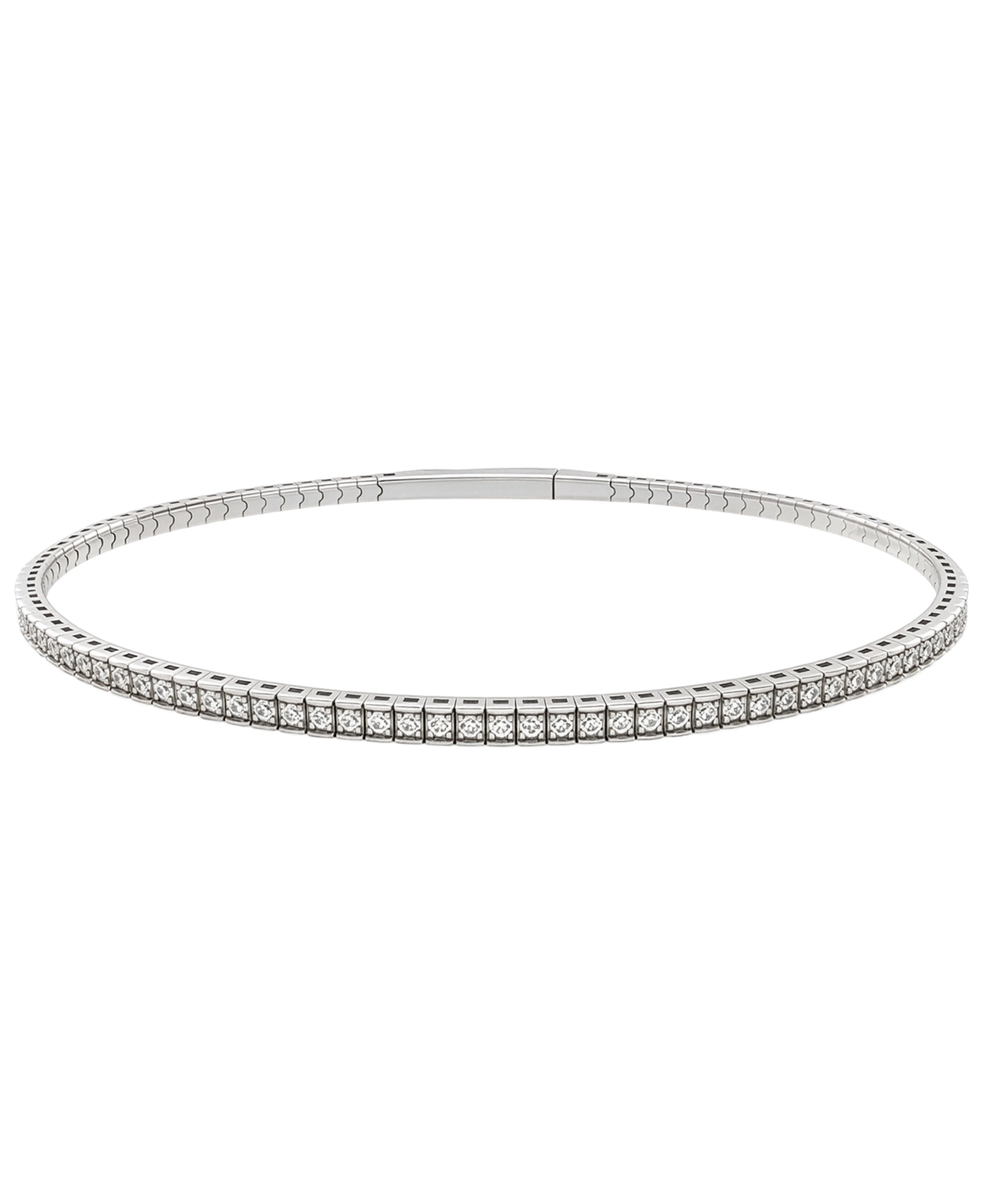 Click here for Macys Diamond Bangle Bracelet (1/2 ct. t.w.) in St... prices
