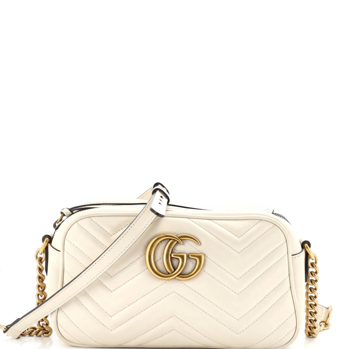 Click here for Pre-Owned Gucci Small Gg Marmont Shoulder Bag Mate... prices