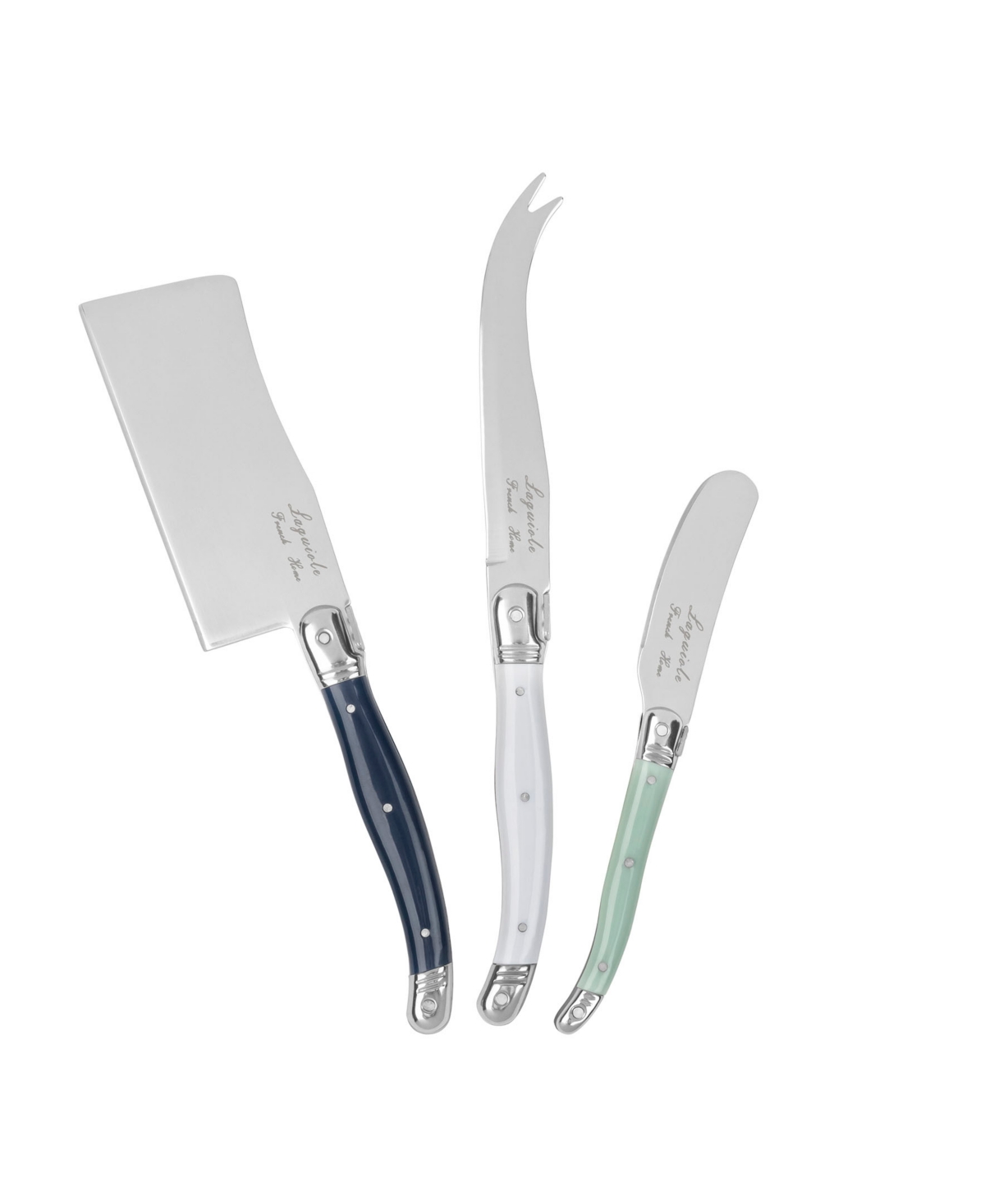 Click here for French Home Laguiole Cheese Knives  Set of 3 - Sea... prices
