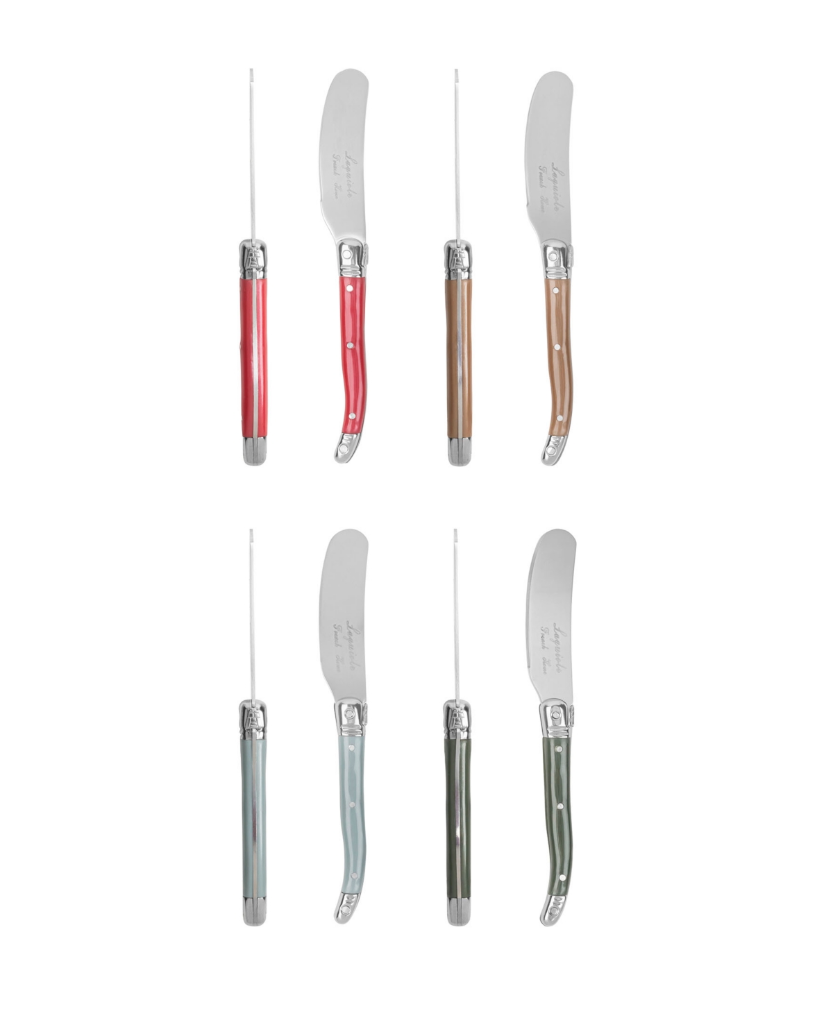 Click here for French Home Laguiole 8-Pc. Spreader Set - Holly Be... prices