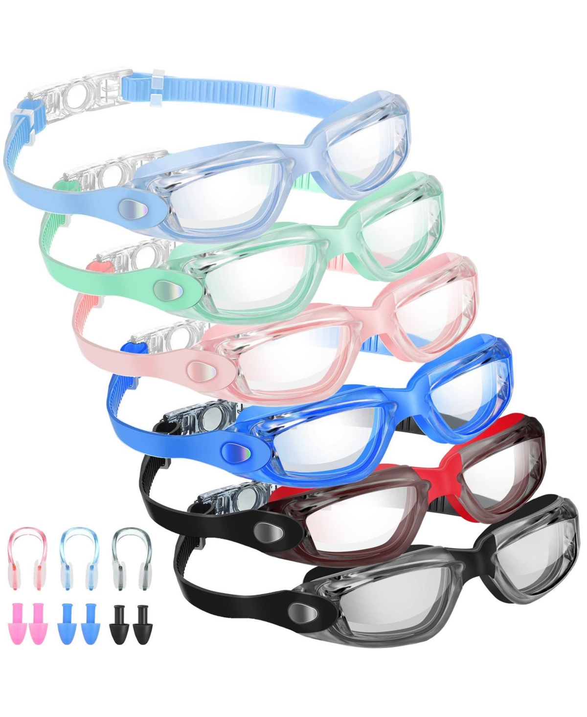 Click here for Gnuadz Swimming Goggles Anti Fog Ear Plugs Nose Cl... prices