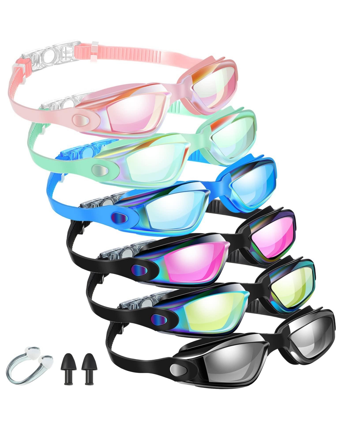 Click here for Gnuadz Swimming Goggles Anti Fog Ear Plugs Nose Cl... prices