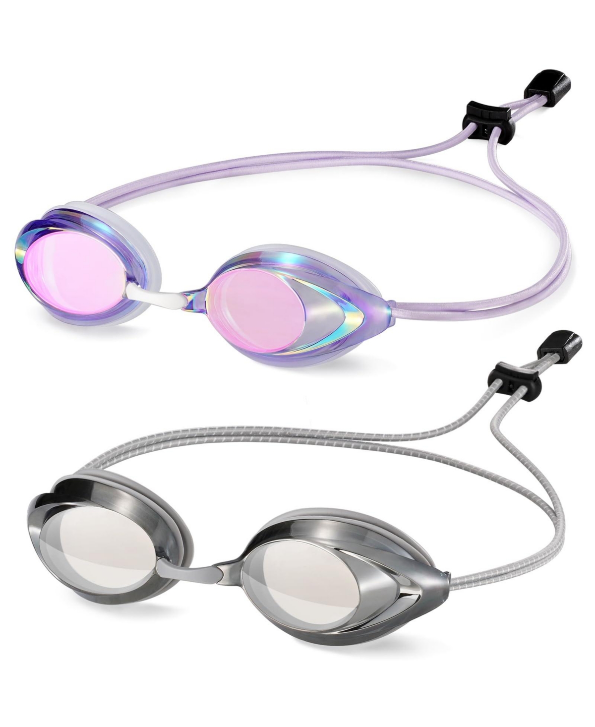 Click here for Gnuadz 2pieces Racing Swim Goggles Adult 180degree... prices