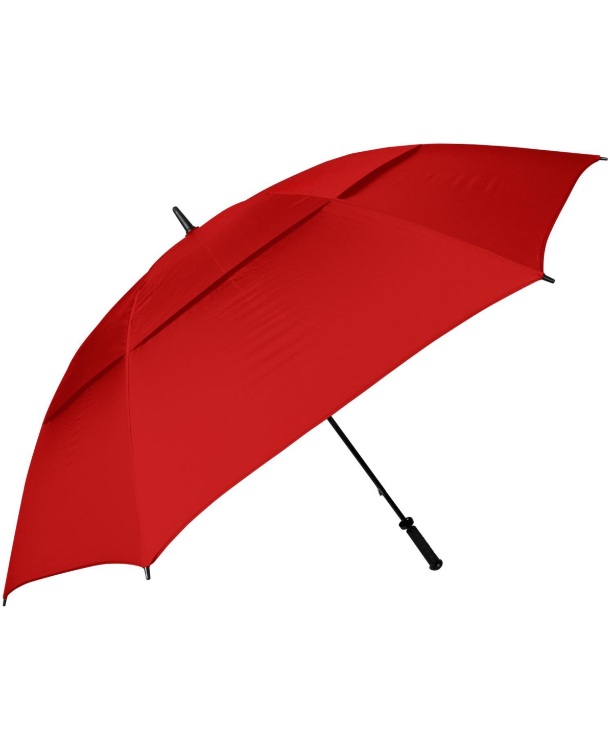 Click here for Haas-Jordan Thunder Vented Golf Umbrella - Red prices