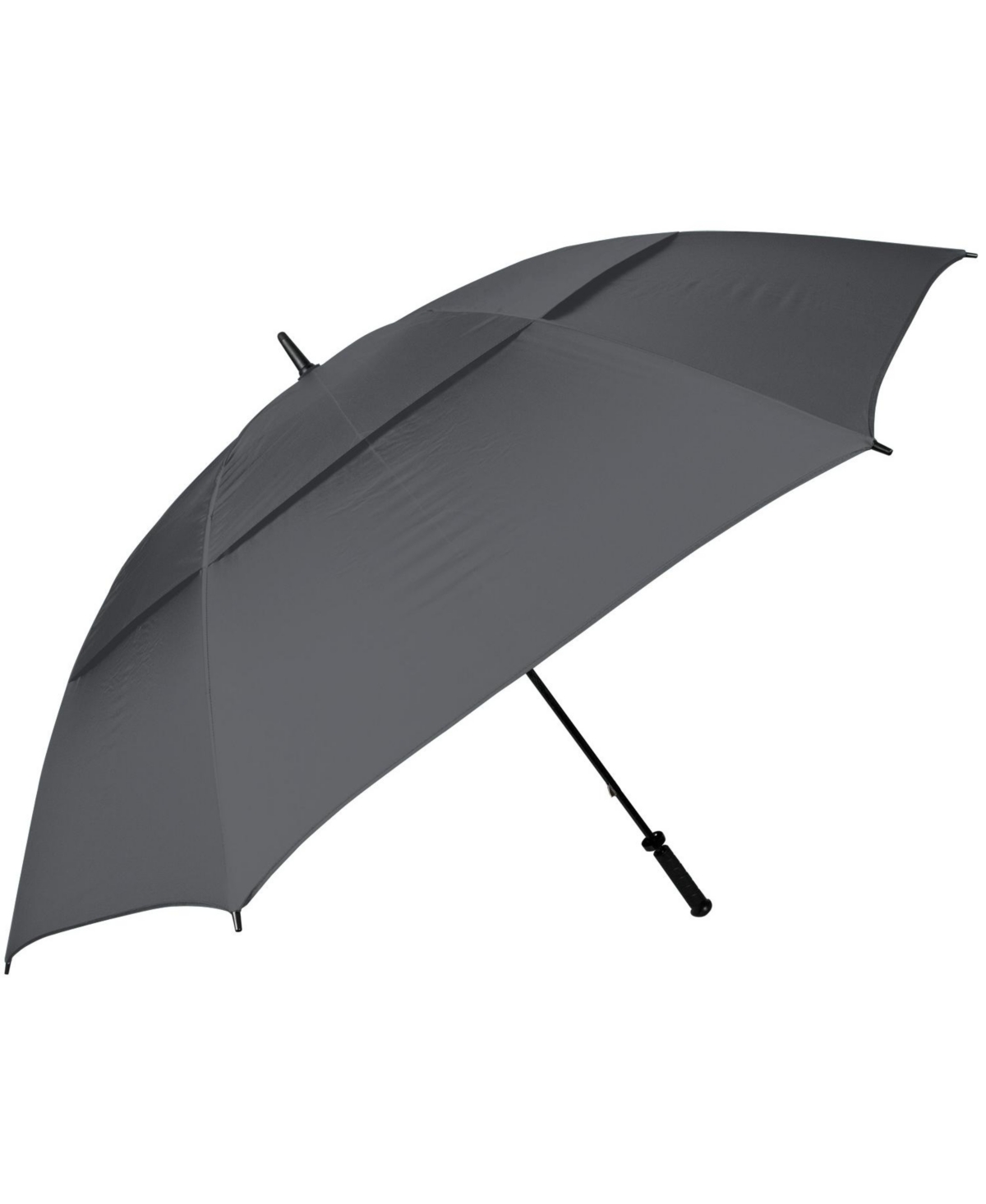 Click here for Haas-Jordan Thunder Vented Golf Umbrella - Gray prices